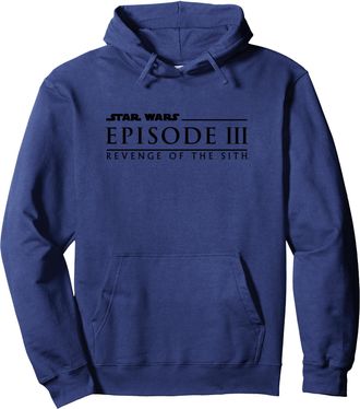 Star Wars Revenge of the Sith Episode 3 Movie Logo Pullover Hoodie