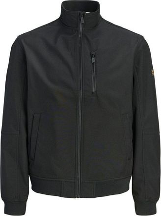 Jack & Jones Softshelljacke JJELIAM SOFTSHELL BOMBER NOOS Kunstfaser, regular fit