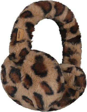 Barts Big Fur Earmuffs Print Brown