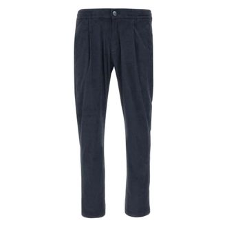 Herno Blaue Nacht Rei&szlig;verschlusshose - - Trousers - Herren - Blau - M