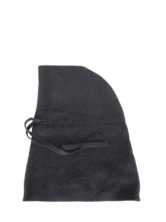 P.A.R.O.S.H. T&uuml;cher & Schals - Oversized Black Hood With Drawstring - Gr. unisize - in Schwarz - f&uuml;r Damen