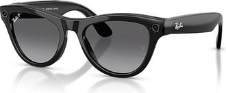 Ray-Ban Meta Schwarz rahmen Grau glas AI Glasses