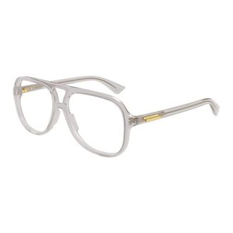 Bottega Veneta unisex, Accessoires, Gris, Taille: 56 MM Optical Frame