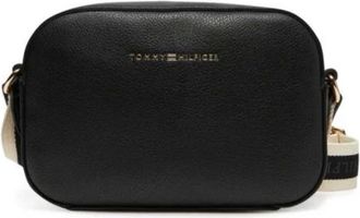 Tommy Hilfiger Femme, Sacs, Noir, Taille: ONE Size Logo Webbing Strap Camera Bag