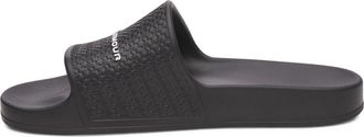 Under Armour UA ARMR Shower Slide - Black/Black/White - 17, Schwarz Schwarz Wei&szlig;, 52.5 EU
