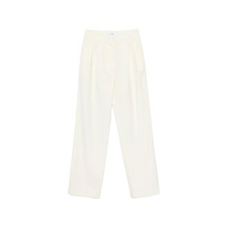 Lardini Femme, Pantalons, Blanc, Taille: 44 FR Straight Pantalons