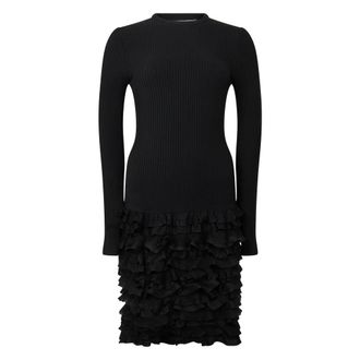 Moschino Damen, Kleider, Schwarzk, LGr&ouml;&szlig;e