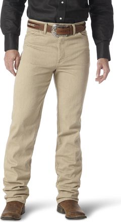 Wrangler Herren Cowboy Slim fit jeanÂ De Ajuste Delgado De Corte Vaquero Jeans, Vorgewaschene Bräune, 36W / 34L EU