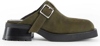 Miista Femme, Chaussures, Vert, Taille: 38 EU Aroa Mules