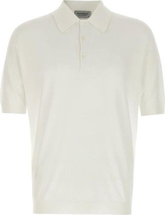 John Smedley Homme, Pulls, Blanc, Taille: 2XL Isis Polo