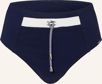 Lidea Lidea High-Waist-Bikini-Hose Nautic Edge blau
