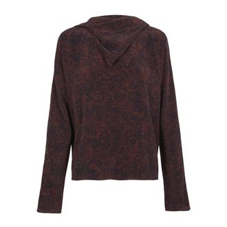 Cortana Seidenbluse mit Hoop-Print - - Blouses & Shirts - Damen - Rot - M
