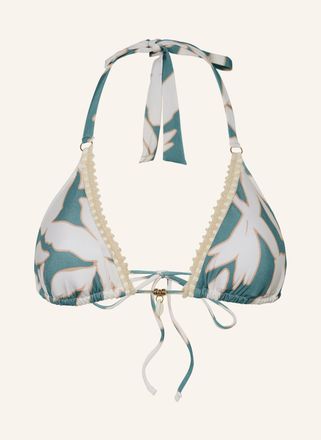 Watercult Watercult Triangel-Bikini-Top Floral Abstract blau