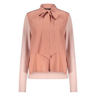 Moorer Blouse &Eacute;l&eacute;gante en Soie - Femme - Blouses et Chemises - Rose - Taille: 36 FR