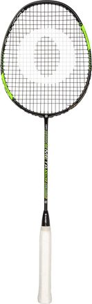 Oliver Badmintonschläger Meta X90 / Badminton Racket aus Carbon in schwarz-grün, ideal für Einsteiger & Hobbyspieler
