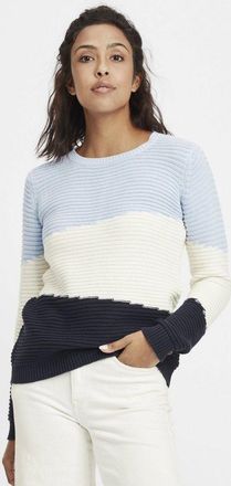 Oxmo Strickpullover OXOlma Pullover in Fein-Strick Optik