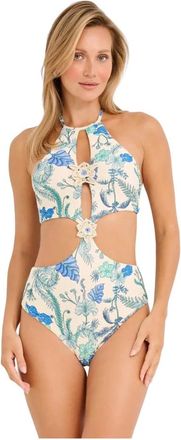 Del Maar Femme, Maillots de bain, Bleu, Taille: 40 FR Maillot de bain une pi&egrave;ce Amana