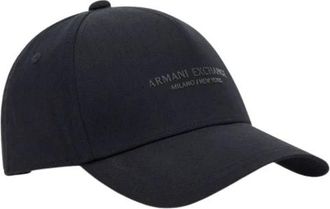 A|X Armani Exchange unisex, Accessoires, Bleu, Taille: ONE Size Casquette de baseball