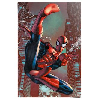 Reinders Poster, Spider-Man - web sling, Kinderzimmer, Poster, Wanddeko, Room Decor, 150 gr. gl&auml;nzend Bilderdruckpapier, Rot, 91,5 x 61