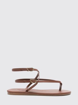 Ancient Greek Sandals Kallisti Riemchensandalen aus Nappaleder mit niedrigem Absatz