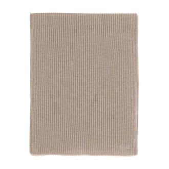 MC2 Saint Barth &Eacute;charpe en laine avec logo - Homme - Accessoires - Beige - Taille: ONE Size