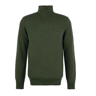 Barbour Pullover mit Rollkragen - - Knitwear - Herren - Gr&uuml;n - M