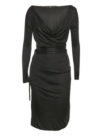 Gucci cowl-neck dress - Schwarz