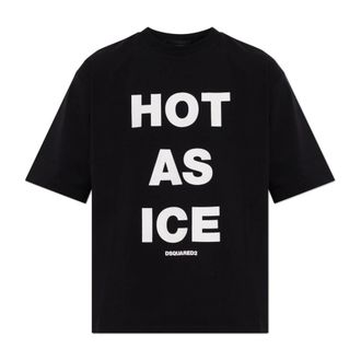 Dsquared2 Homme, Tops, Noir, Taille: M T-shirt imprim&eacute;