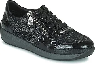 Rieker Chaussures Basses pour Femme, Noires Mocassin, 36 EU