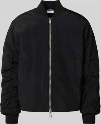 Won Hundred Bomberjacke mit gerippten Abschlüssen