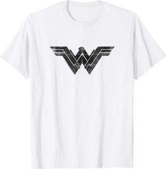 DC Comics Wonder Woman Folded And Distressed T Shirt T-Shirt