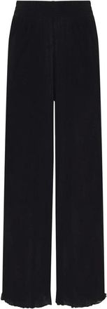 Vilebrequin Femme, Pantalons, Noir, Taille: 40 FR Pantalon Large en Tulle Uni