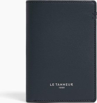 Le Tanneur Petit porte cartes Lucien en cuir li&eacute;g&eacute;