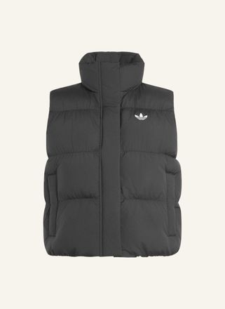 adidas Originals Adidas Originals Weste, Regul&auml;rer Schnitt, Gef&uuml;ttert schwarz