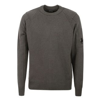 C.P. Company Milit&auml;r Pullover - - Knitwear - Herren - Gr&uuml;n - M