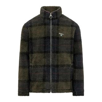 Barbour Tartan Fleece Zip Through - - Sport - Herren - Mehrfarbig - M