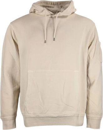 C.P. Company C.p. Company, Homme, Sweatshirts et sweats &agrave; capuche, Beige, Taille: XL Sweat &agrave; Capuche