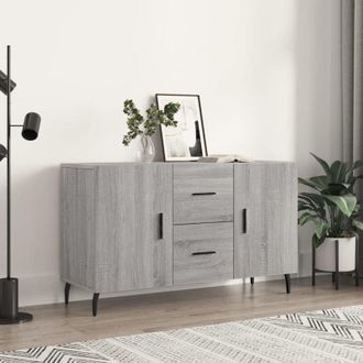 vidaXL Buffet sonoma gris 100x36x60 cm bois ding&eacute;nierie Vidaxl
