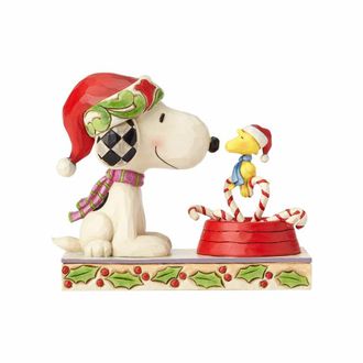 Peanuts Heartwood Creek Candy Cane Christmas (Snoopy & Woodstock)