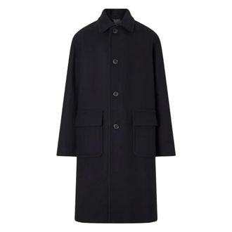 Dries Van Noten Homme, Manteaux, Noir, Taille: L Randale Coat