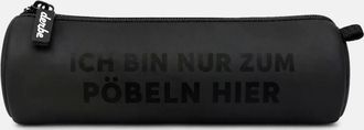 Derbe Derbe Schlamper P&ouml;beln Tasche Schwarz Federm&auml;ppchen