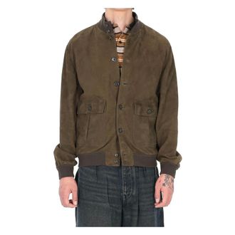 Valstar Homme, Vestes, Vert, Taille: 2XL In camoscio primo fiore