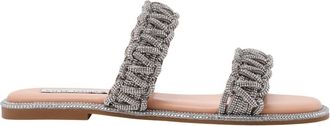 Steve Madden Femme, Chaussures, Gris, Taille: 38 1/2 EU Steve Madden Sandales Silver