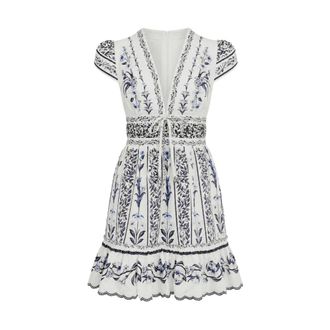 Farm Rio Short Kleider - - Dresses - Damen - Wei&szlig; - S