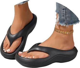 Generic Tongs orthop&eacute;diques pour femme avec soutien de la vo&ucirc;te plantaire, fasciite plantaire, plateforme de marche, sandales de r&eacute;cup&eacute;ration pour femme, sand