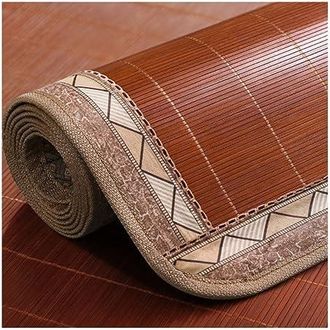 Generic Tapis de couchage d&eacute;t&eacute; rafra&icirc;chissant en bambou, tapis de couchage en bambou, tapis de couchage rafra&icirc;chissant, tapis de couchage lisse, double face, 