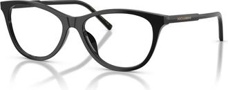 Dolce & Gabbana unisex, Accessoires, Noir, Taille: 53 MM Dg3443 Optical Frame