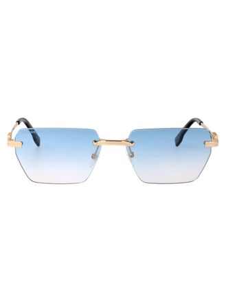 Dsquared2 Rimless Blue-Gradient Sunglasses - Gold