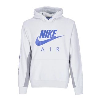 Nike Air Basketball Pullover Hoodie - - Sport - Herren - Grau - 2XL
