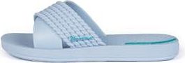 Ipanema Street Kids Slide Sandal, Blue/Light Blue, 36 EU